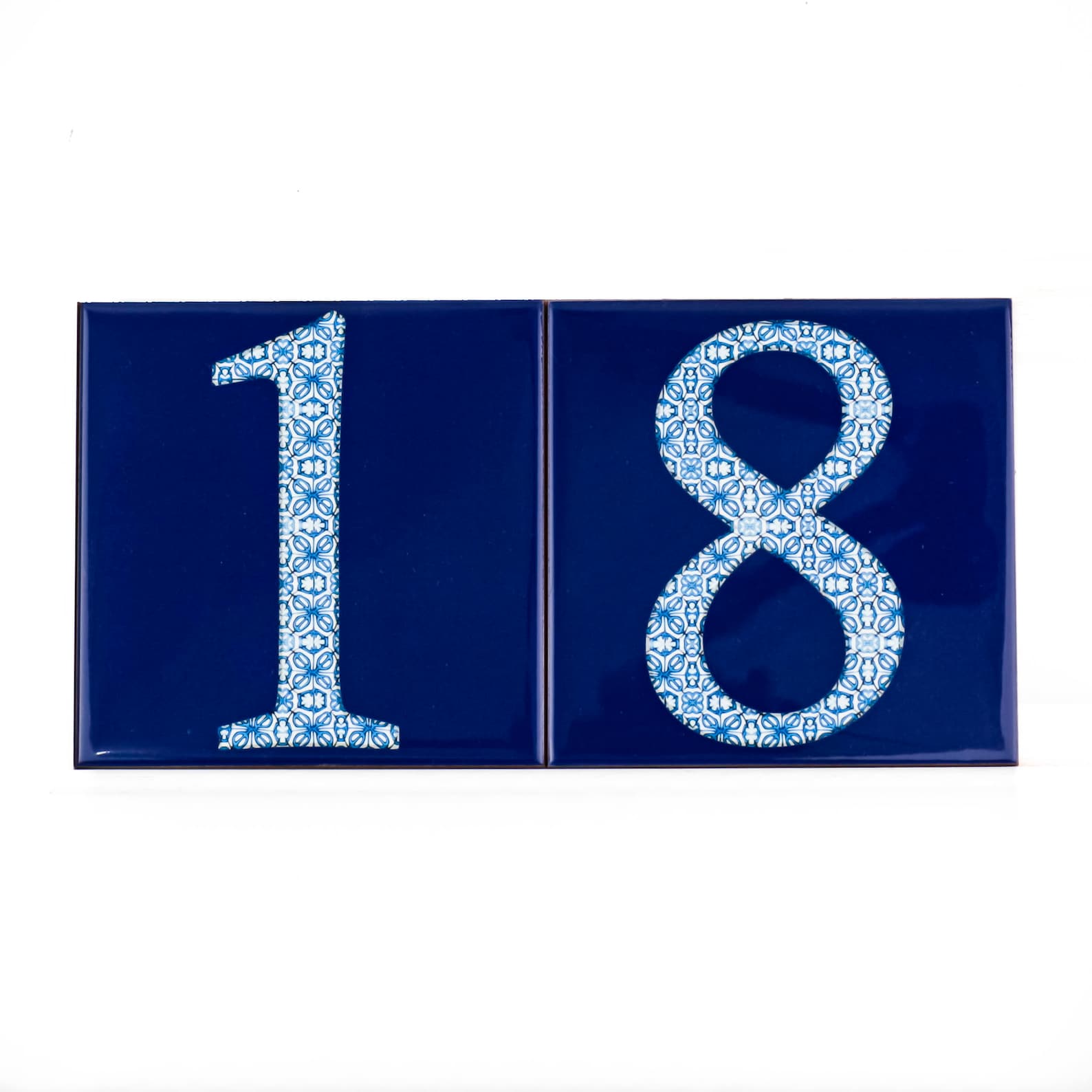Large Ceramic Numbers Personalised Wall Scrabble Tile Art - Etsy