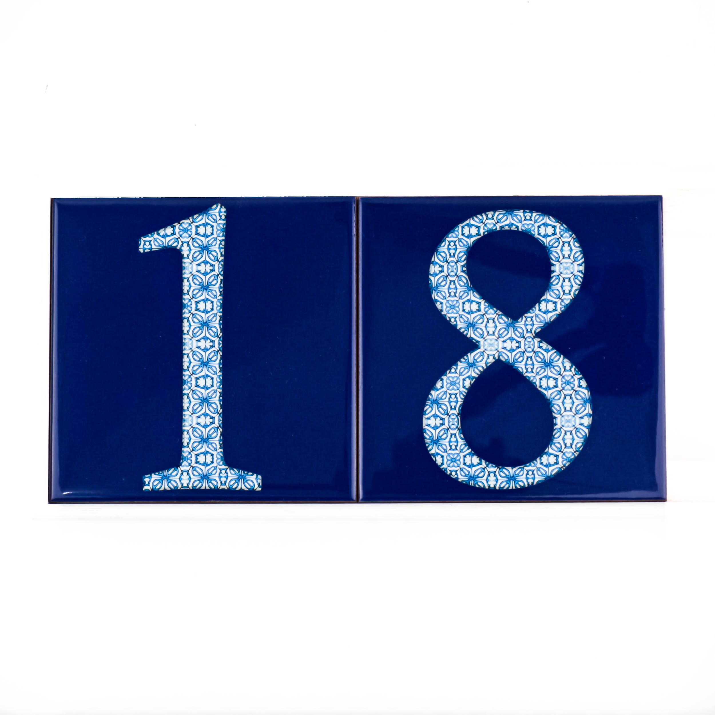 Large Ceramic Numbers, Personalised Wall, Scrabble Tile Art, Ceramic ...