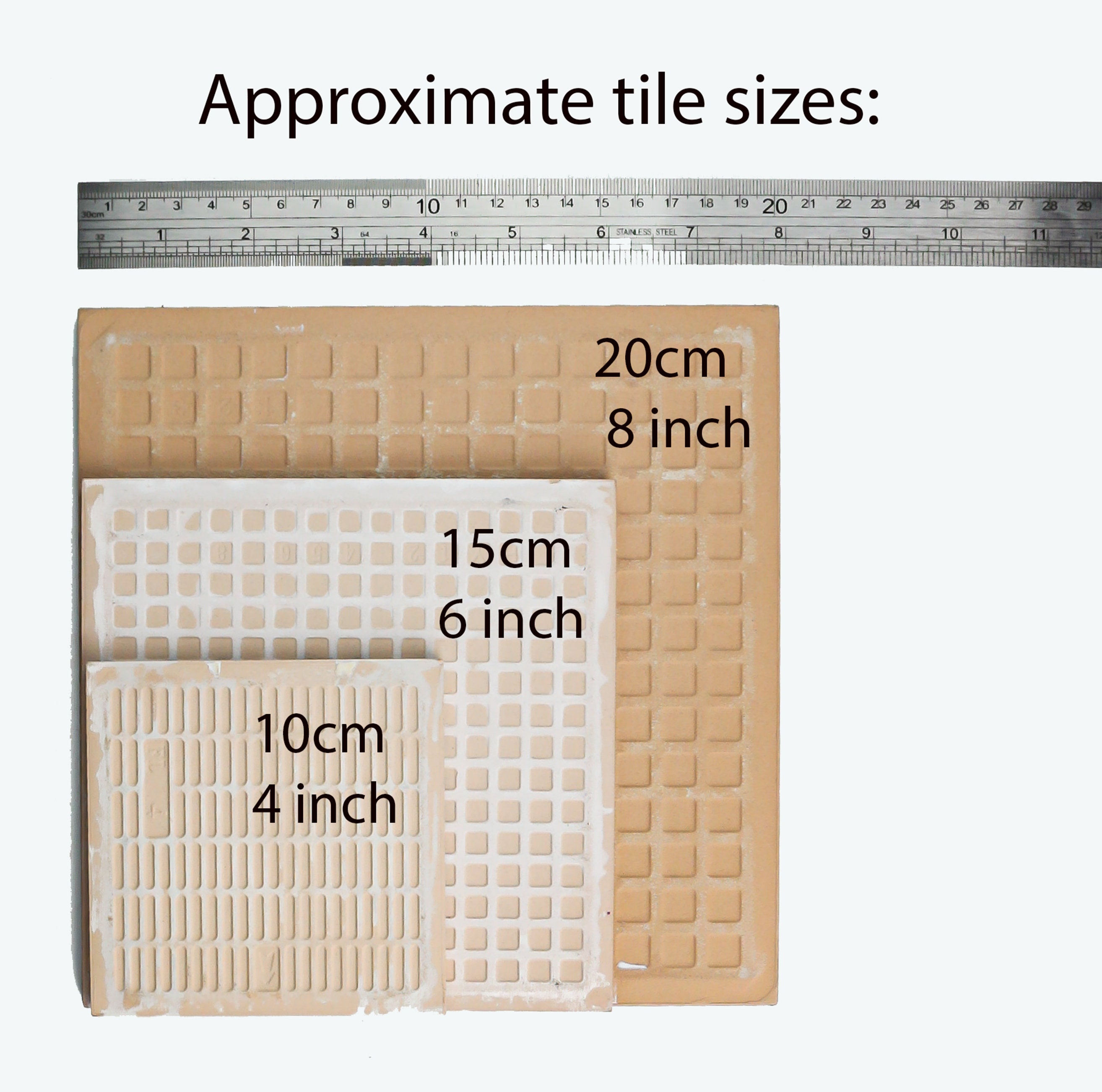 Retro Orange Flower Tiles Ceramic Splashback Tiles Orange | Etsy UK