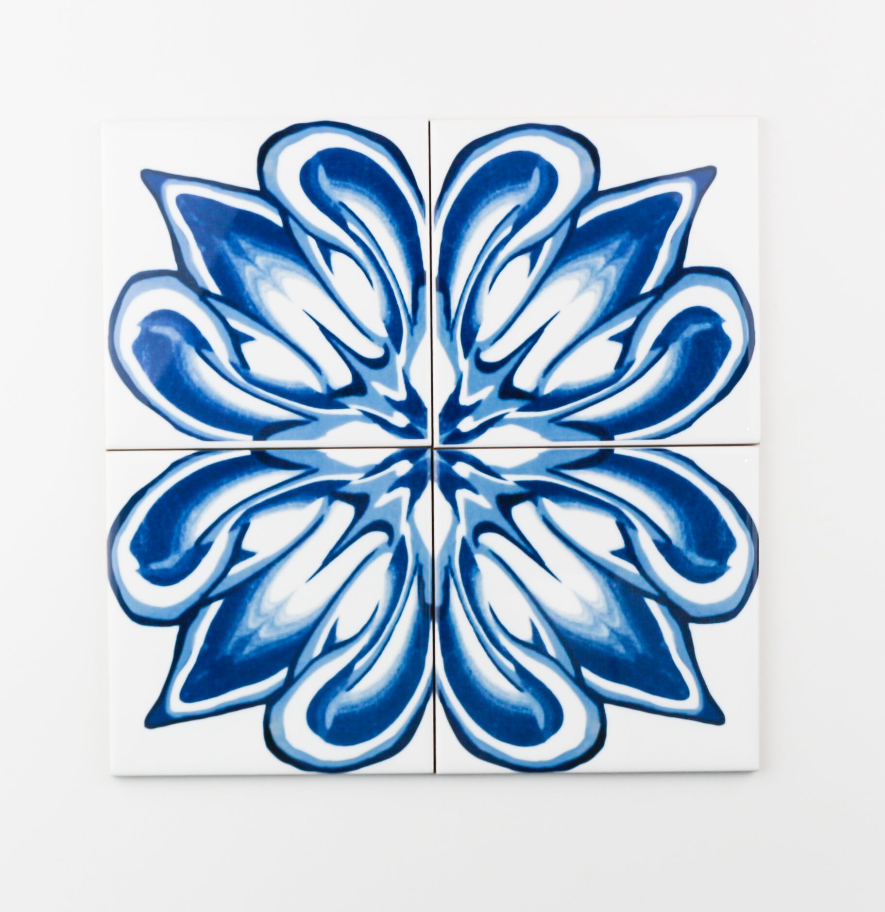 Victorian Border Tile Azulejos Tiles Blue Kitchen Tiles | Etsy