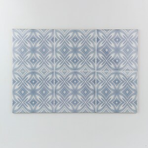 Grey Star Design Hand Printed Ceramic Tiles, 6 Inch Decorative Tile ...