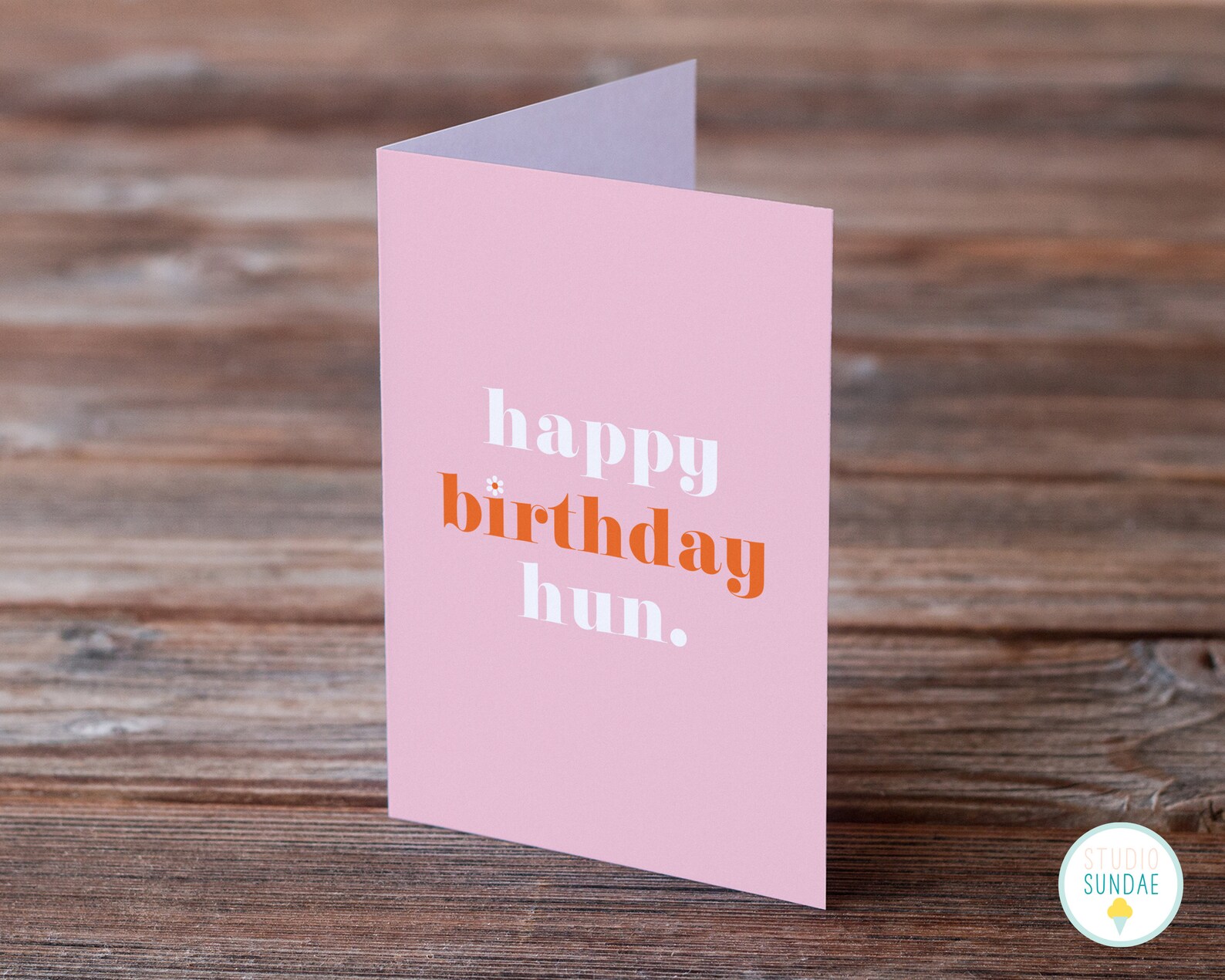 Happy Birthday Hun Pink A6 Funny 30th Birthday Card for Her - Etsy UK