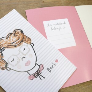 Stranger Things Barb Illustration A5 Plain Notebook A5 Journal ...