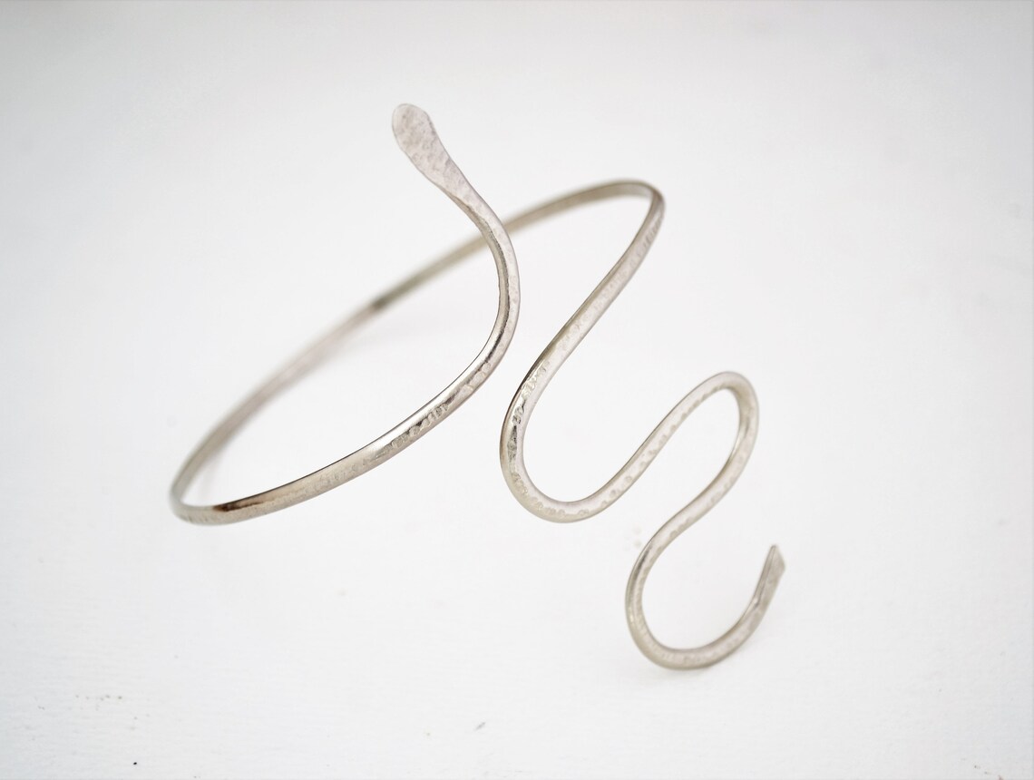 Arm Bracelet. Silver Armlet. Silver Arm Bracelet. Silver Arm - Etsy