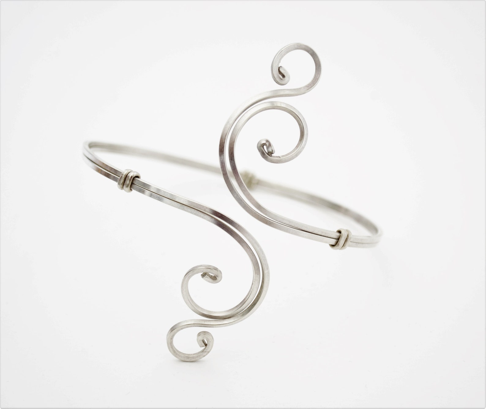 Arm Bracelet. Silver Armlet. Silver Arm Bracelet. Silver Arm | Etsy