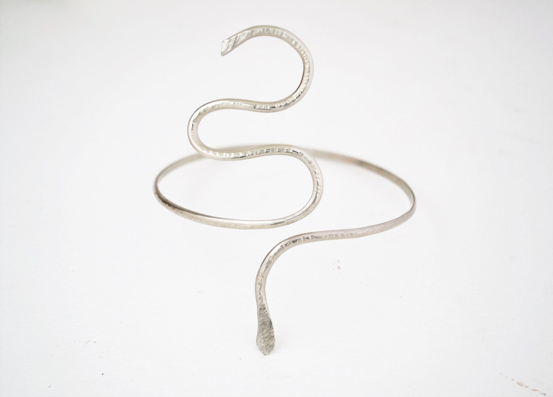 Arm Bracelet. Silver Armlet. Silver Arm Bracelet. Silver Arm - Etsy