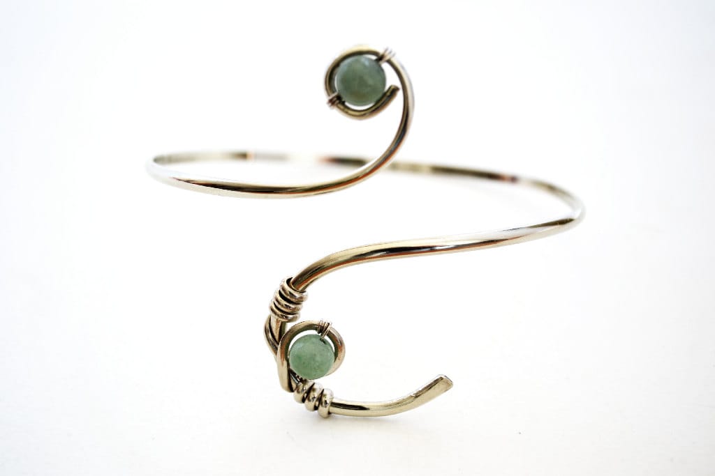 Arm Bracelet Jade Bracelet Bracelet With Stones Jade Upper | Etsy