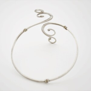 Arm Bracelet. Silver Armlet. Silver Arm Bracelet. Silver Arm Band ...