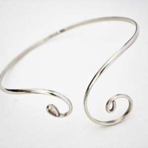 Arm Bracelet. Silver Armlet. Silver Arm Bracelet. Silver Arm Band ...