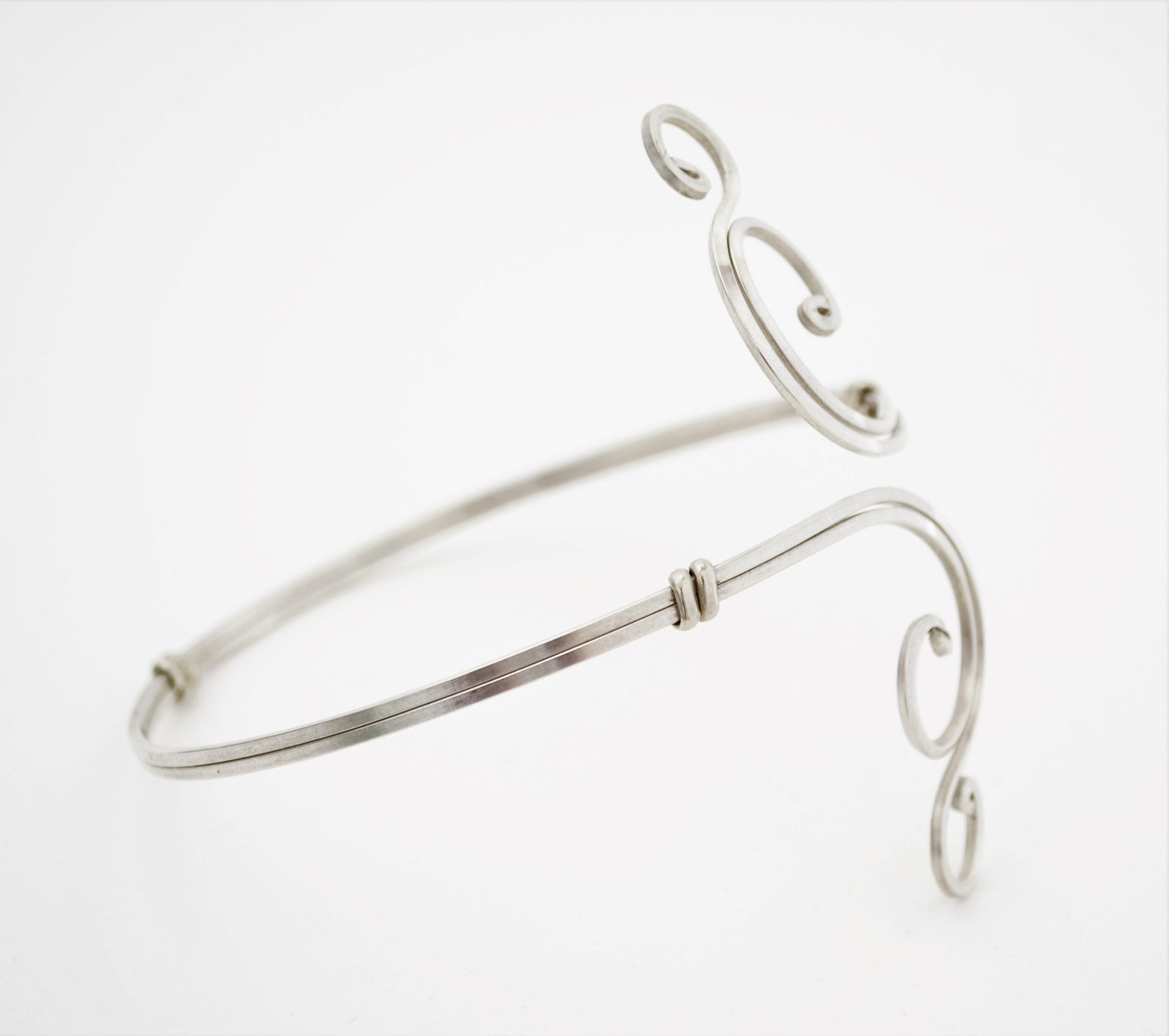 Arm Bracelet. Silver Armlet. Silver Arm Bracelet. Silver Arm | Etsy