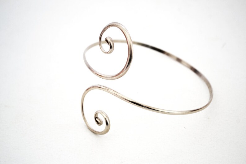 Arm Bracelet. Silver Armlet. Silver Arm Bracelet. Silver Arm Band ...
