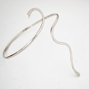 Arm Bracelet. Silver Armlet. Silver Arm Bracelet. Silver Arm Band ...