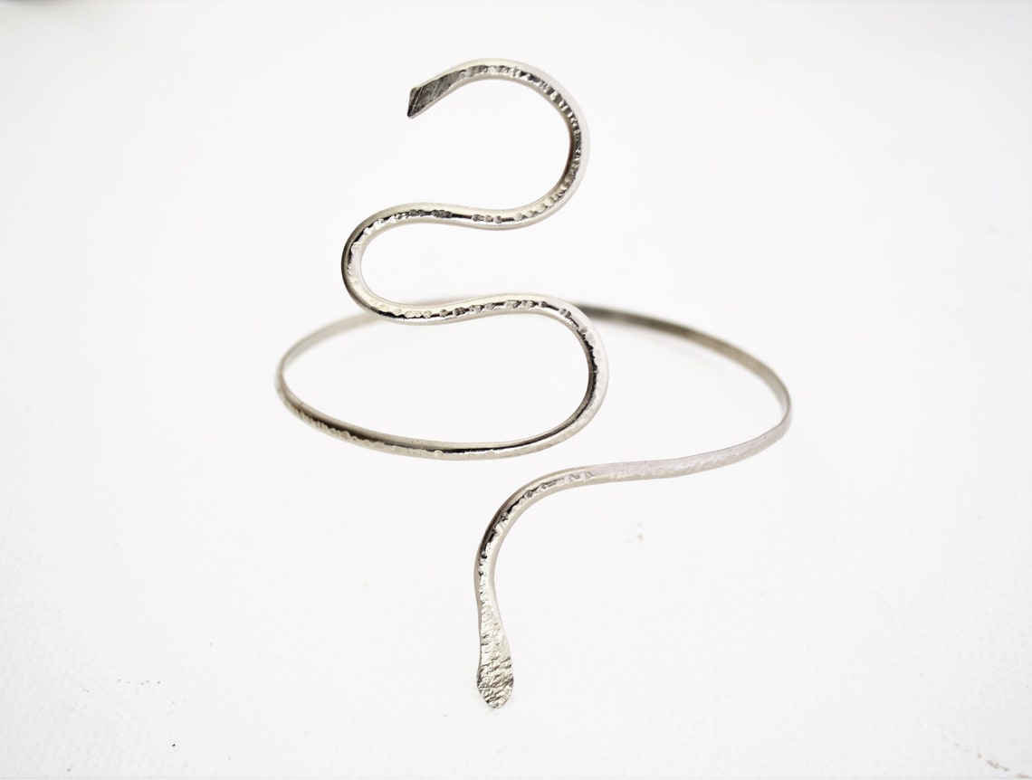 Arm Bracelet. Silver Armlet. Silver Arm Bracelet. Silver Arm - Etsy