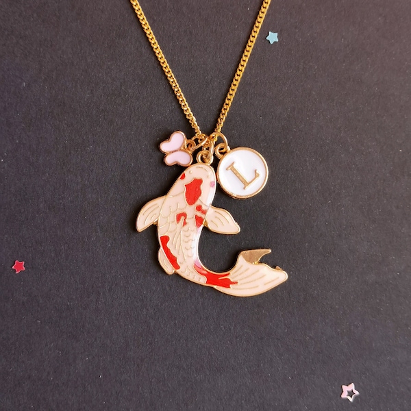 Koi Fish Necklace - Etsy