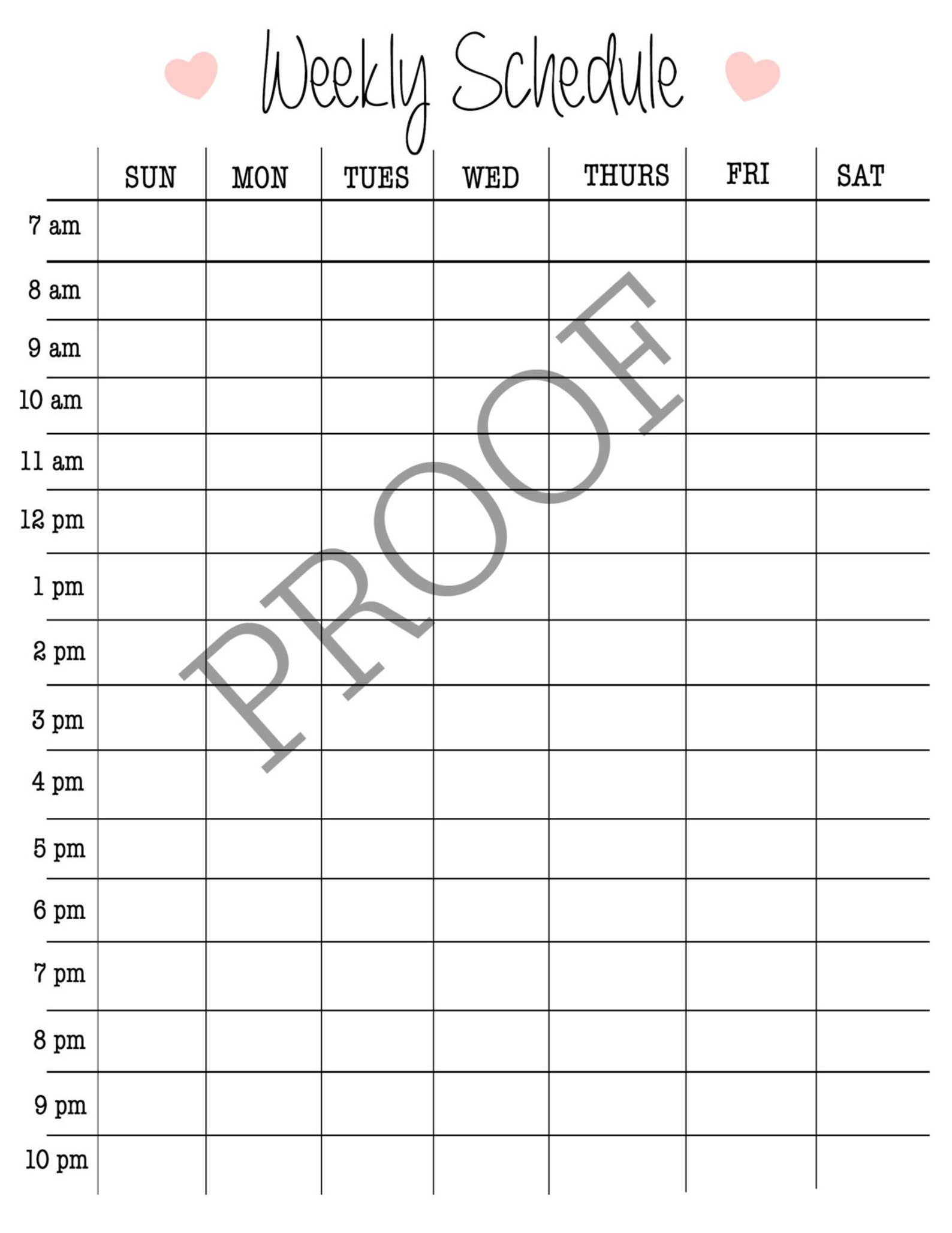 instant-download-weekly-schedule-organizer-planner-jpg-file-etsy