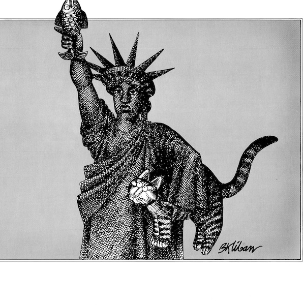 Lesley Anne Ivory Cats Vintage Cat Print Cute Cats Art Feline Art Print ...