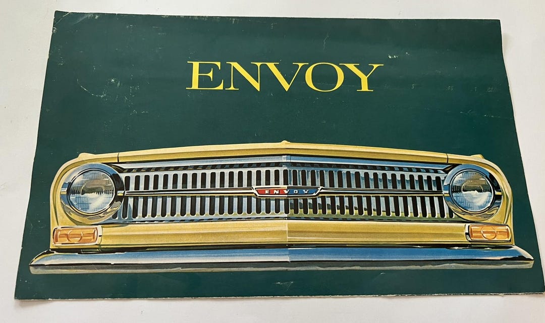Envoy GM Dealer Sales Brochure Large Color Brochure Emphasizes Envoy Models Describing as ...