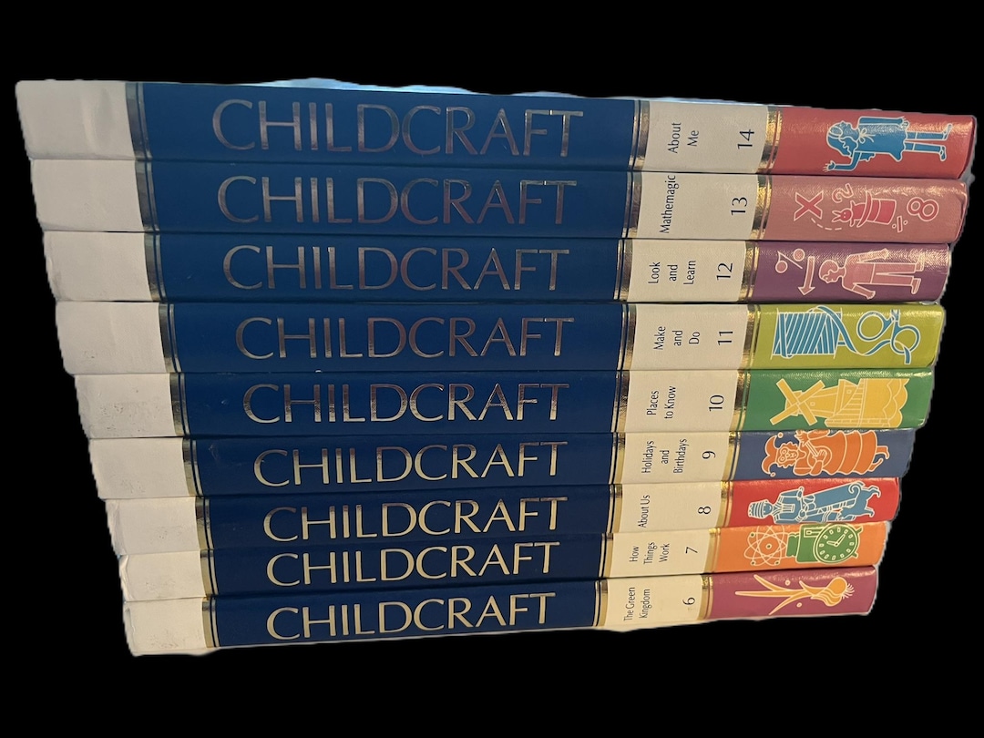 Childcraft How and Why Library Vintage Educational Books, Vol. 6-14 - Etsy
