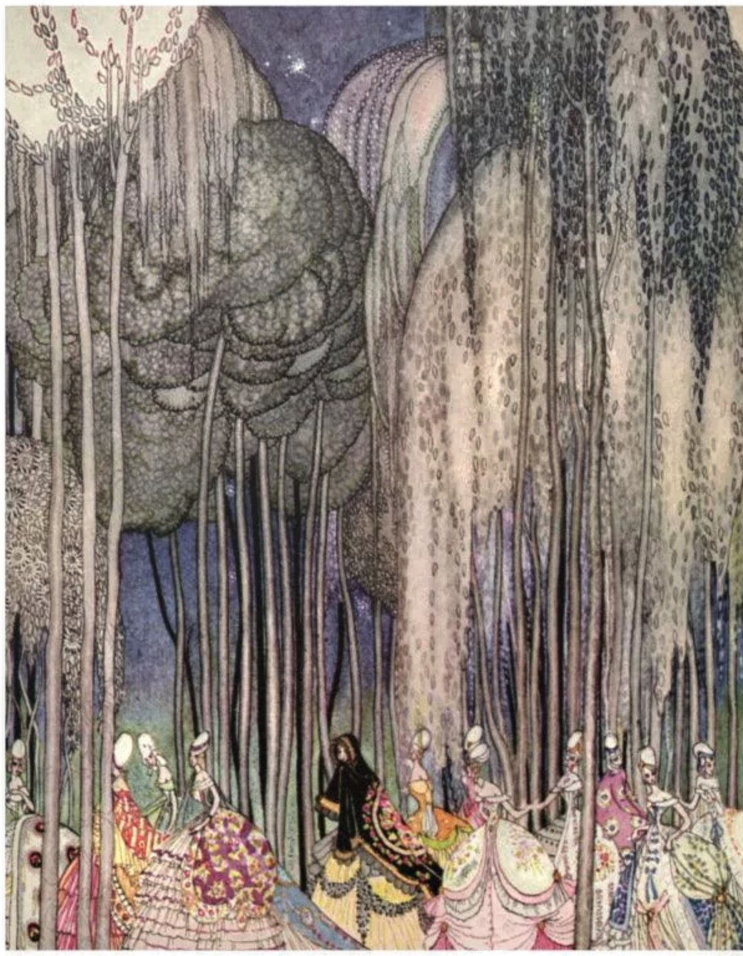 Elegant Art Nouveau Kay Nielsen Prints: Captivating Vintage ...