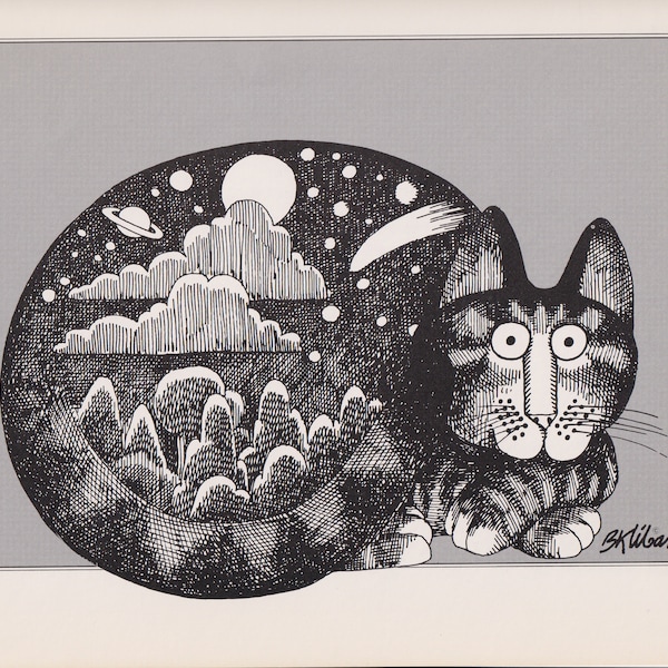 Kliban Cat - Etsy