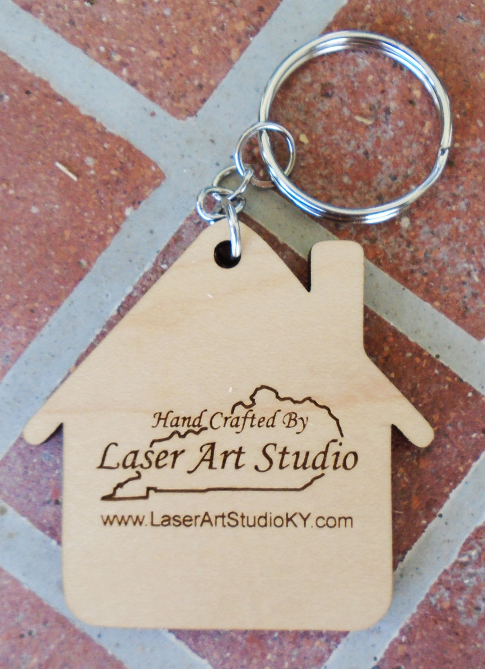 Custom 2-SIDE ENGRAVED Wood Keychains Branded Keychains Logo - Etsy