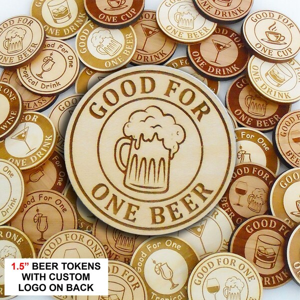 Beer Tokens - Etsy
