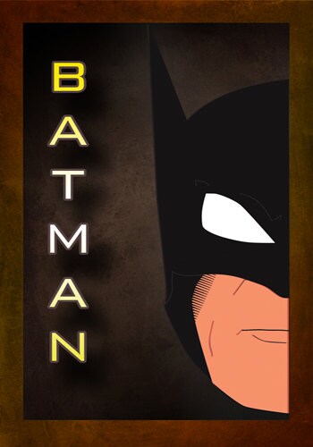 Batman Poster - Etsy