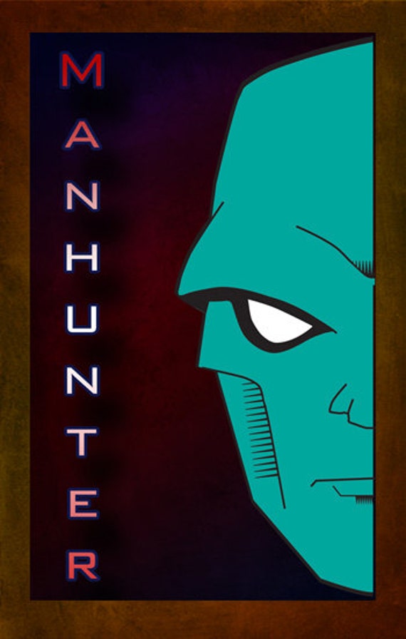 Martian Manhunter Poster | Etsy