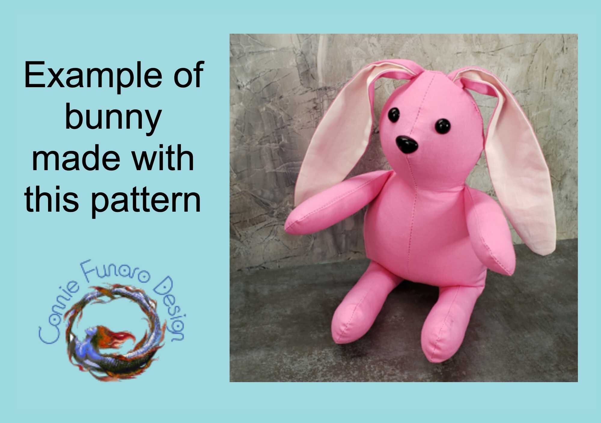 14 Bunny PDF Sewing Pattern Rabbit Pattern Printable - Etsy