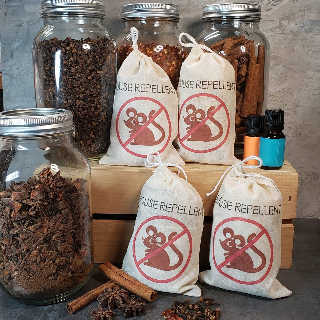All Natural Mouse Repellent Pouches: Biodegradable, Home & RV Safe - Etsy