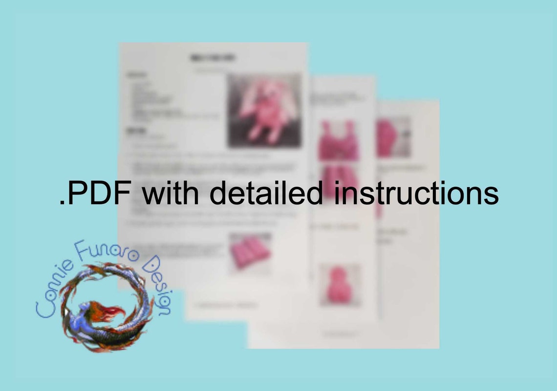 14 Bunny PDF Sewing Pattern Rabbit Pattern Printable - Etsy