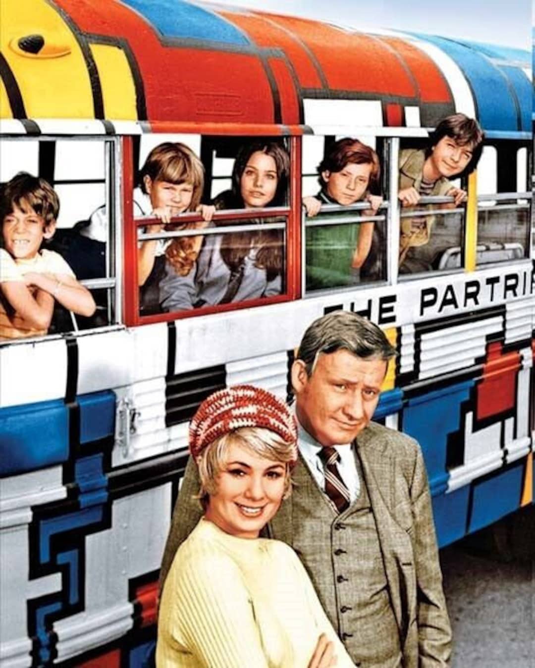 The Partridge Family at Their Tour Bus David Cassidy Shirley Jones Come ...