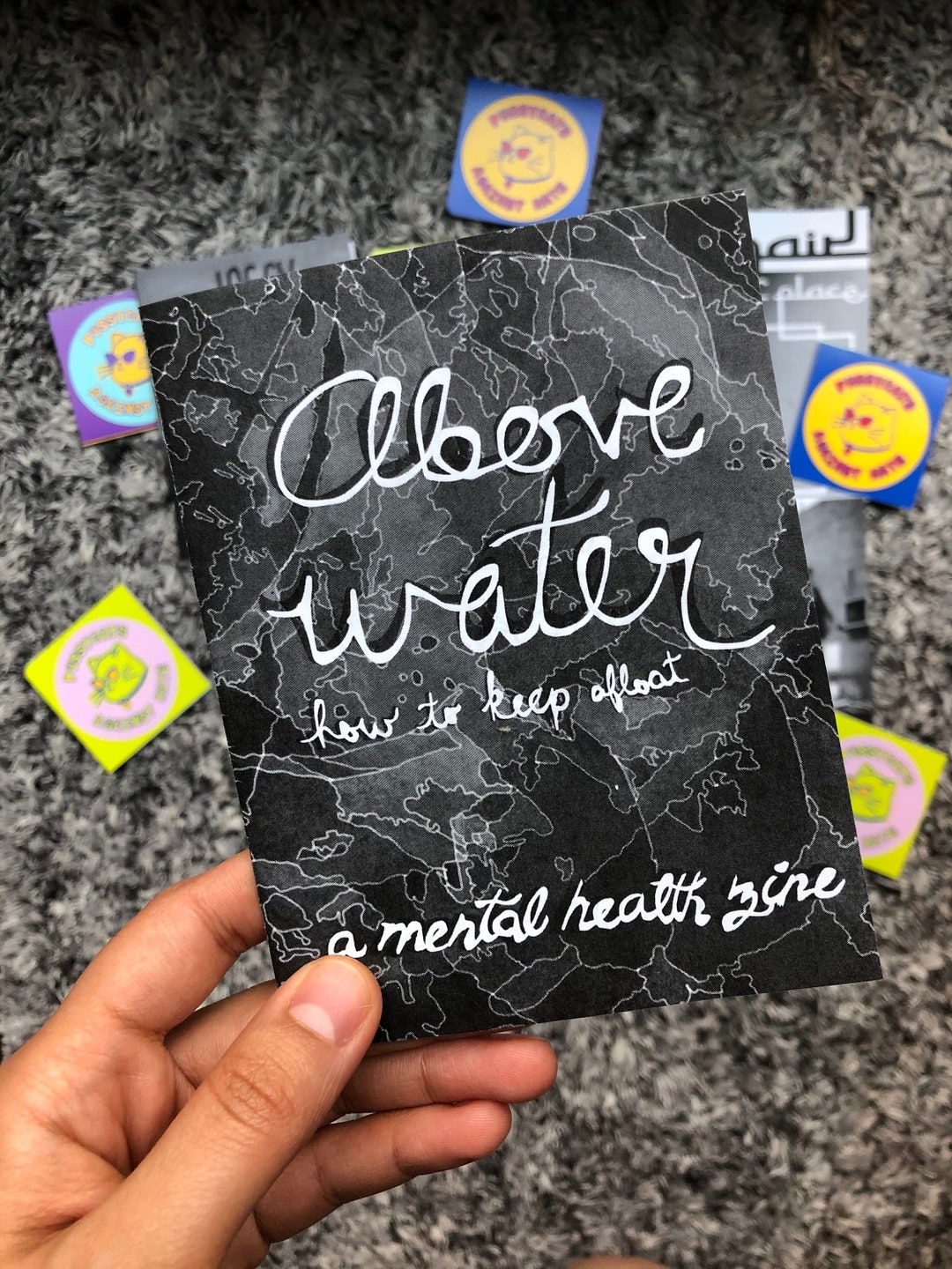 Above Water: How to Keep Afloat, Mental Health Zine, DBT Zine - Etsy