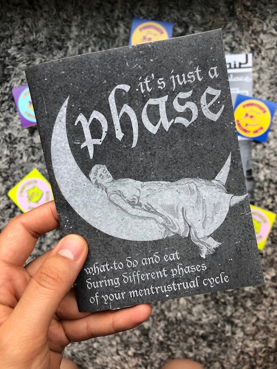 It's Just a Phase: Menstruation Zine Period Zine - Etsy Canada