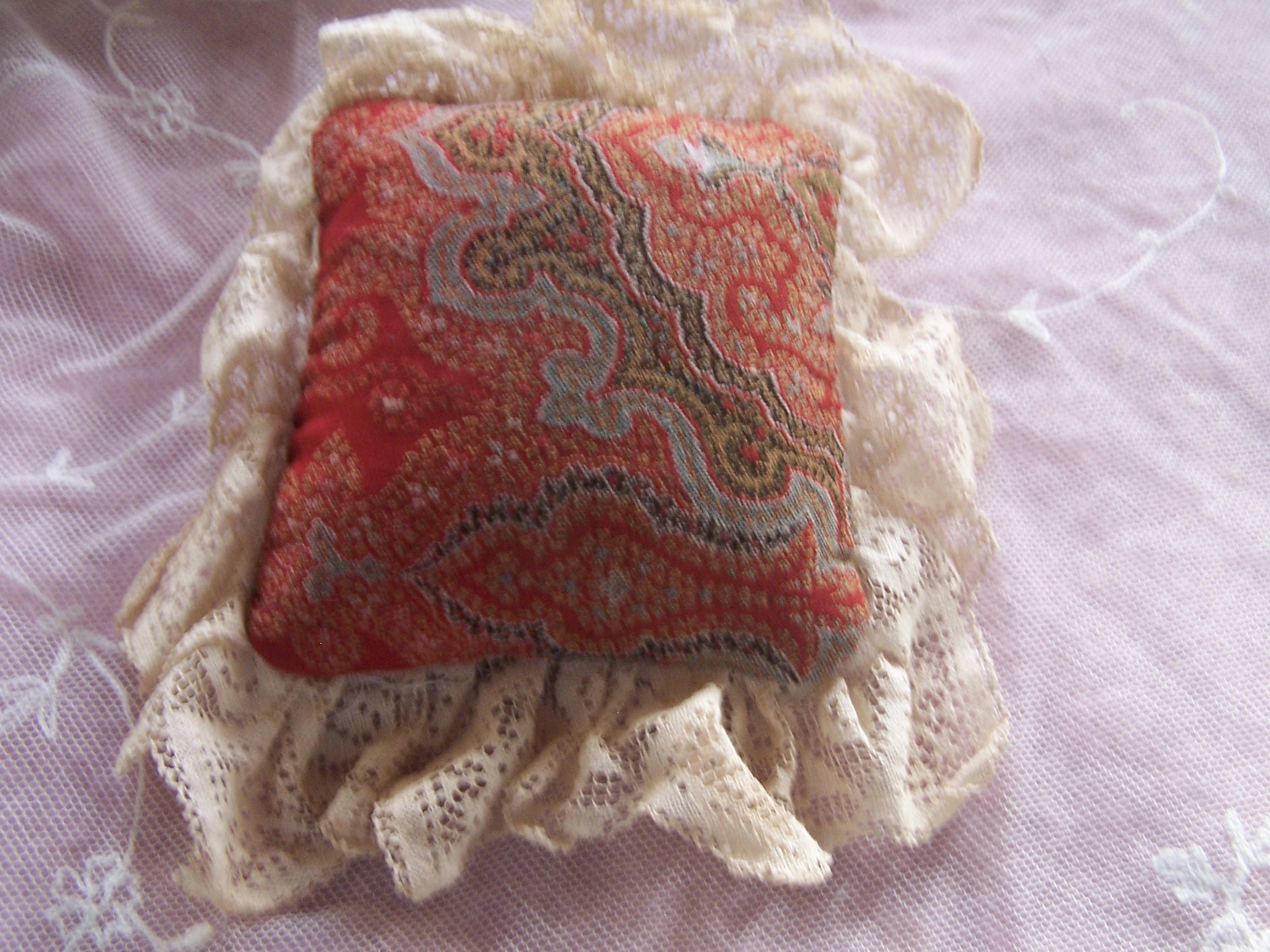 Vintage Cameo, Sachet, Antique Lace and Challis , Perfect Gift for Any ...