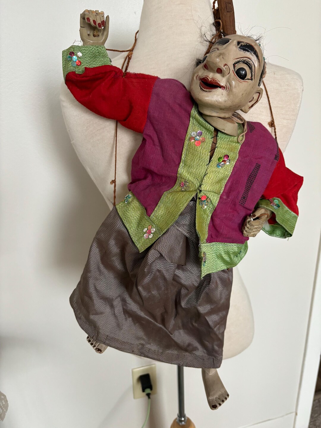 Vintage Marionette or Puppet, Colorful, Fun and Decorative. Free ...