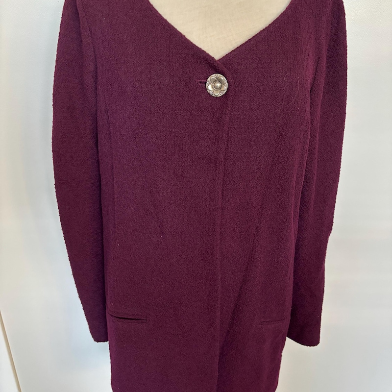 Donna Karan Wool Coat - Etsy