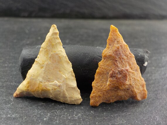 Prehistoric Arrowhead Superb Condition 2 Original Neolithic Flint ...