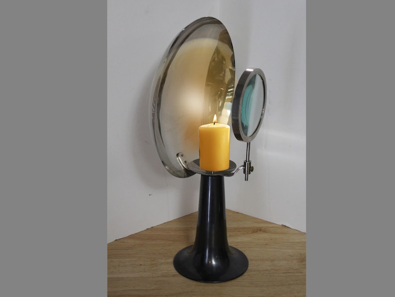 Vintage Parabolic Lamp W/magnifying Glass - Physicians Lamp From the ...
