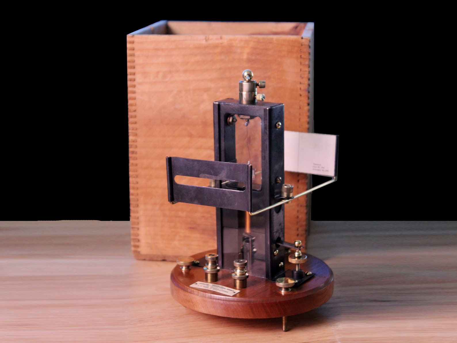 Antique Galvanometer From 1904 L.E. Knott Apparatus Company Excellent ...