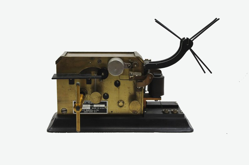 Vintage Telegraph Register Telegraph Recorder Telegraph Key - Etsy