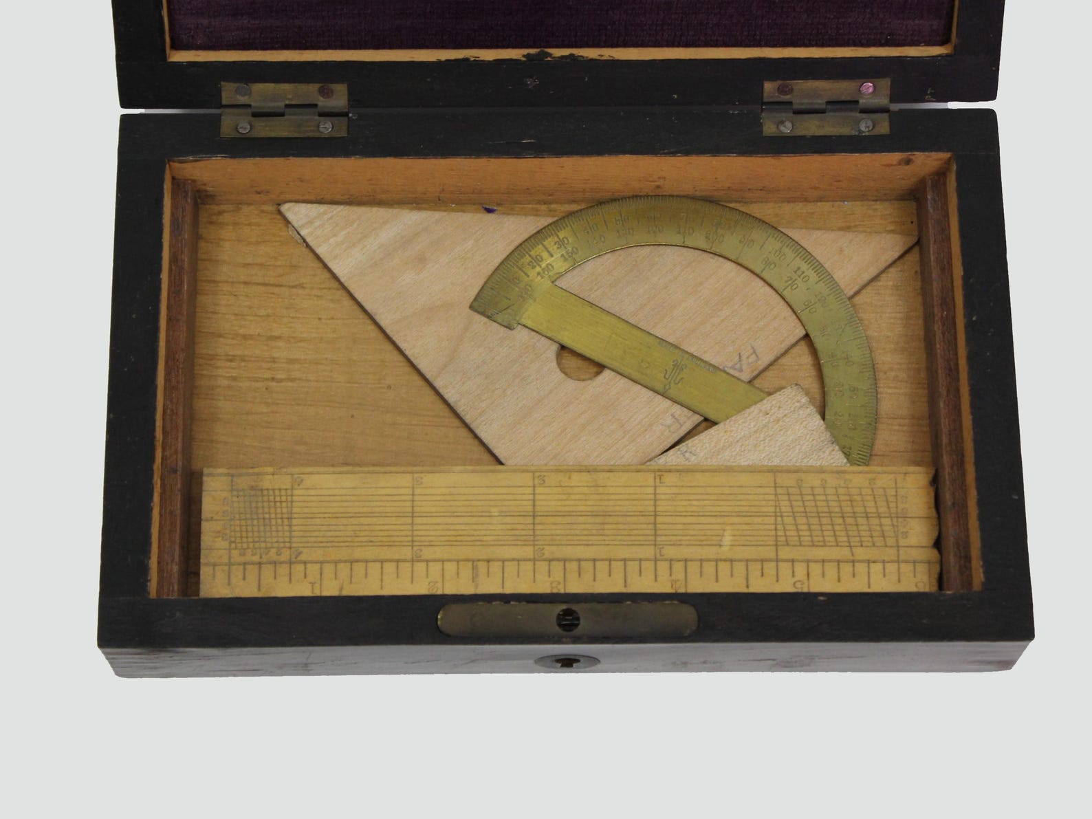 Vintage Drafting Instruments - Brass is in Great Condition - Comes in a ...