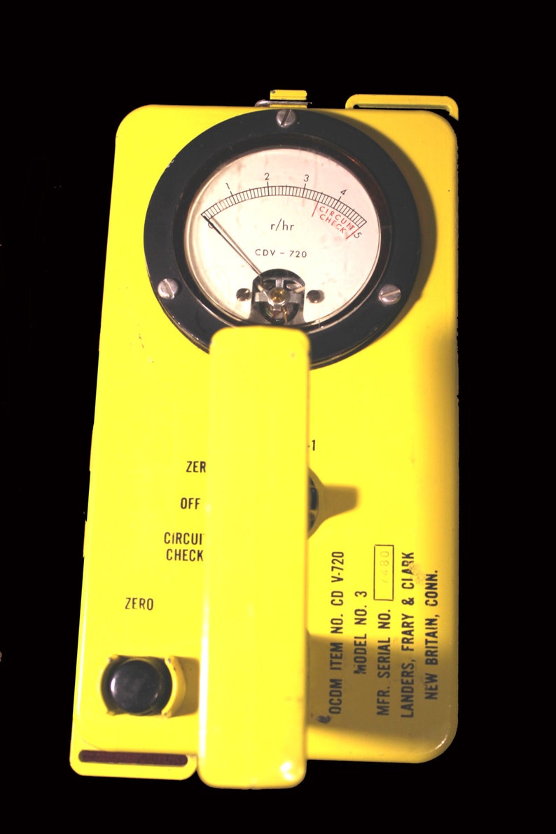 Vintage Civil Defense Radiation Detector Cool CD Item from | Etsy