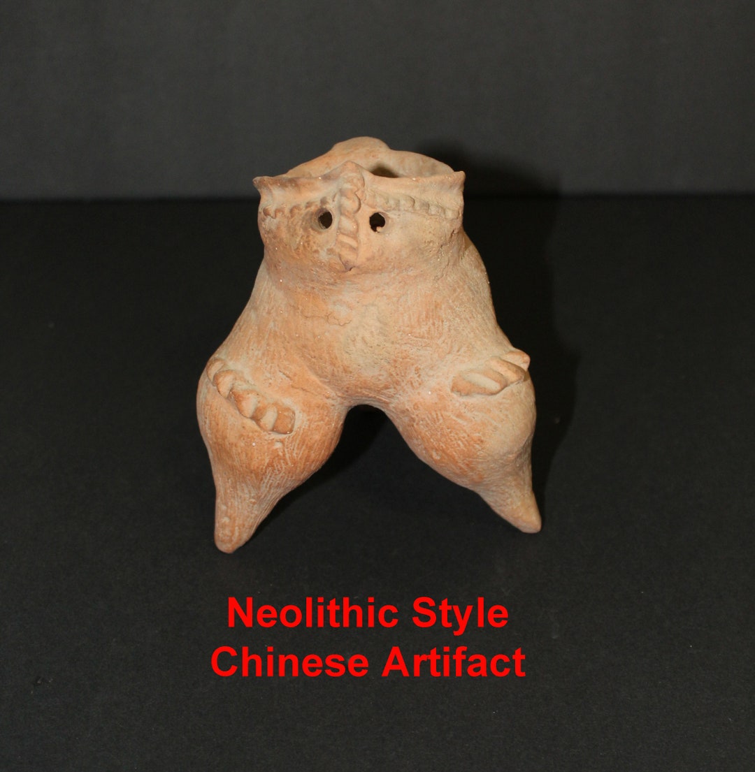 Antique Neolithic Chinese Pottery - Longshan Culture - 3000 - 1900 BC ...