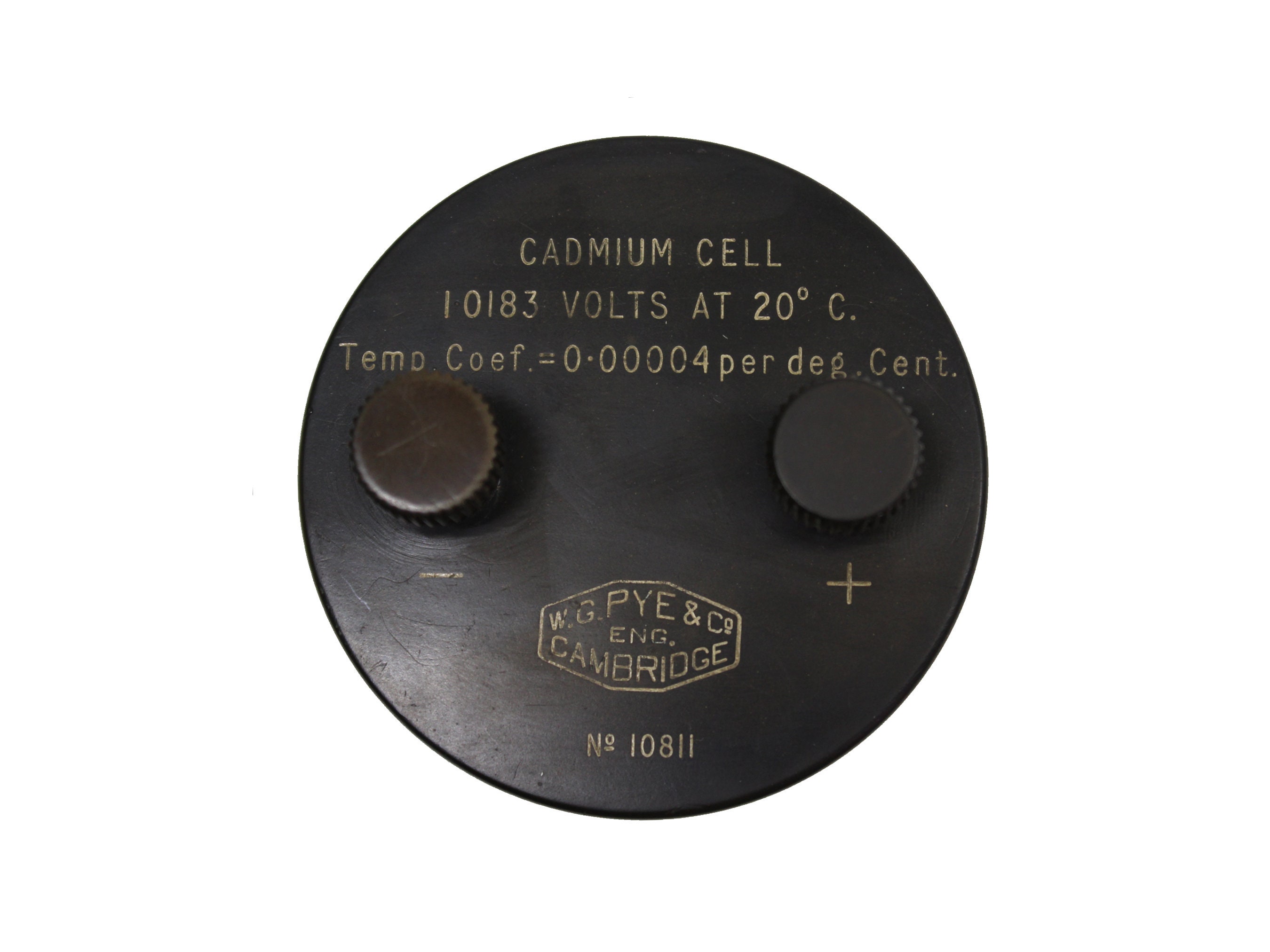 Vintage Antique Weston Electrical Standard Cadmium Cell Battery W.G ...