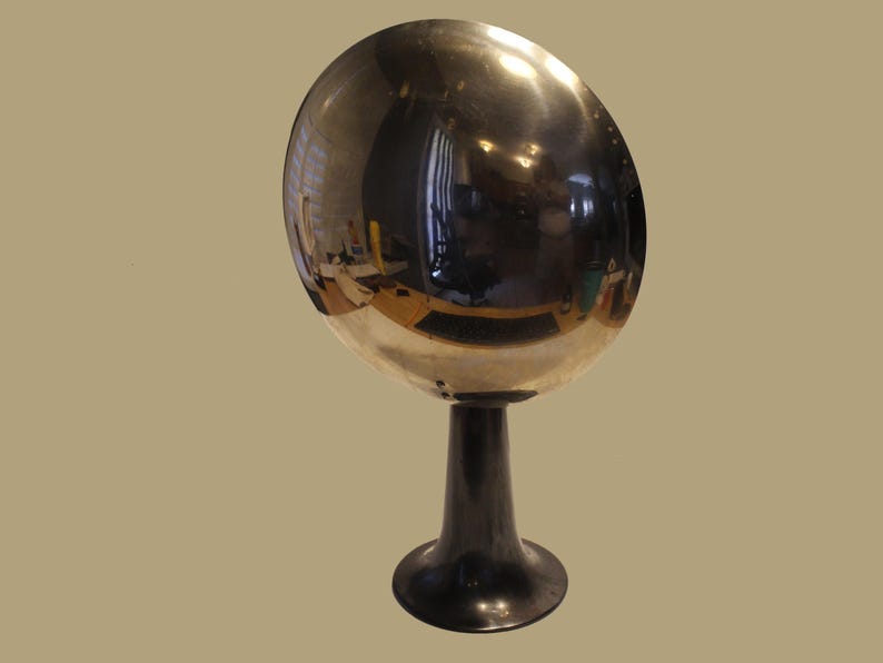 Vintage Parabolic Lamp W/magnifying Glass and Candle - Physicians Lamp ...