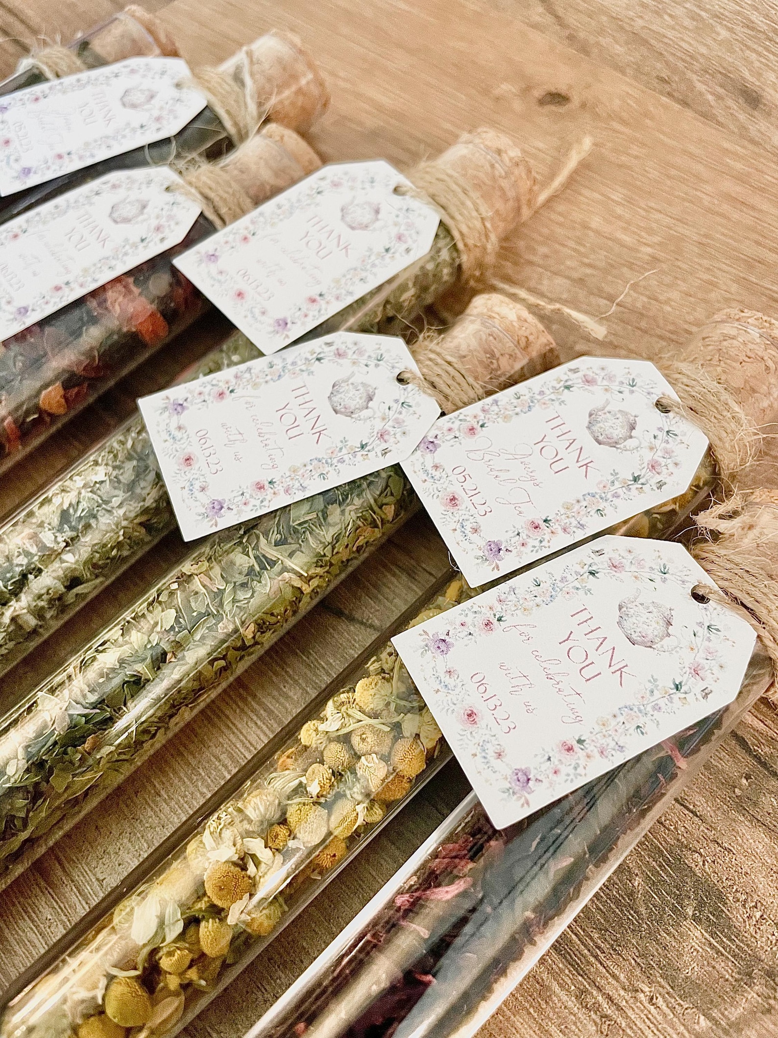 Personalized Tea Wedding Favors, Love is Brewing Bridal Tea - Etsy