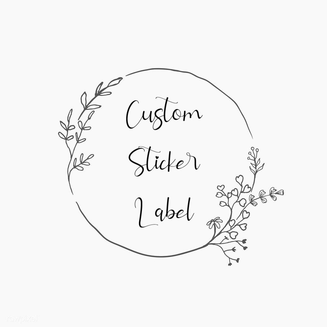 Full Sheet of Custom Sticker Labels - Etsy