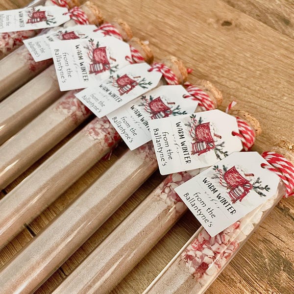 Tubes for Hot Cocoa Gift - 60+ Gift Ideas for 2025