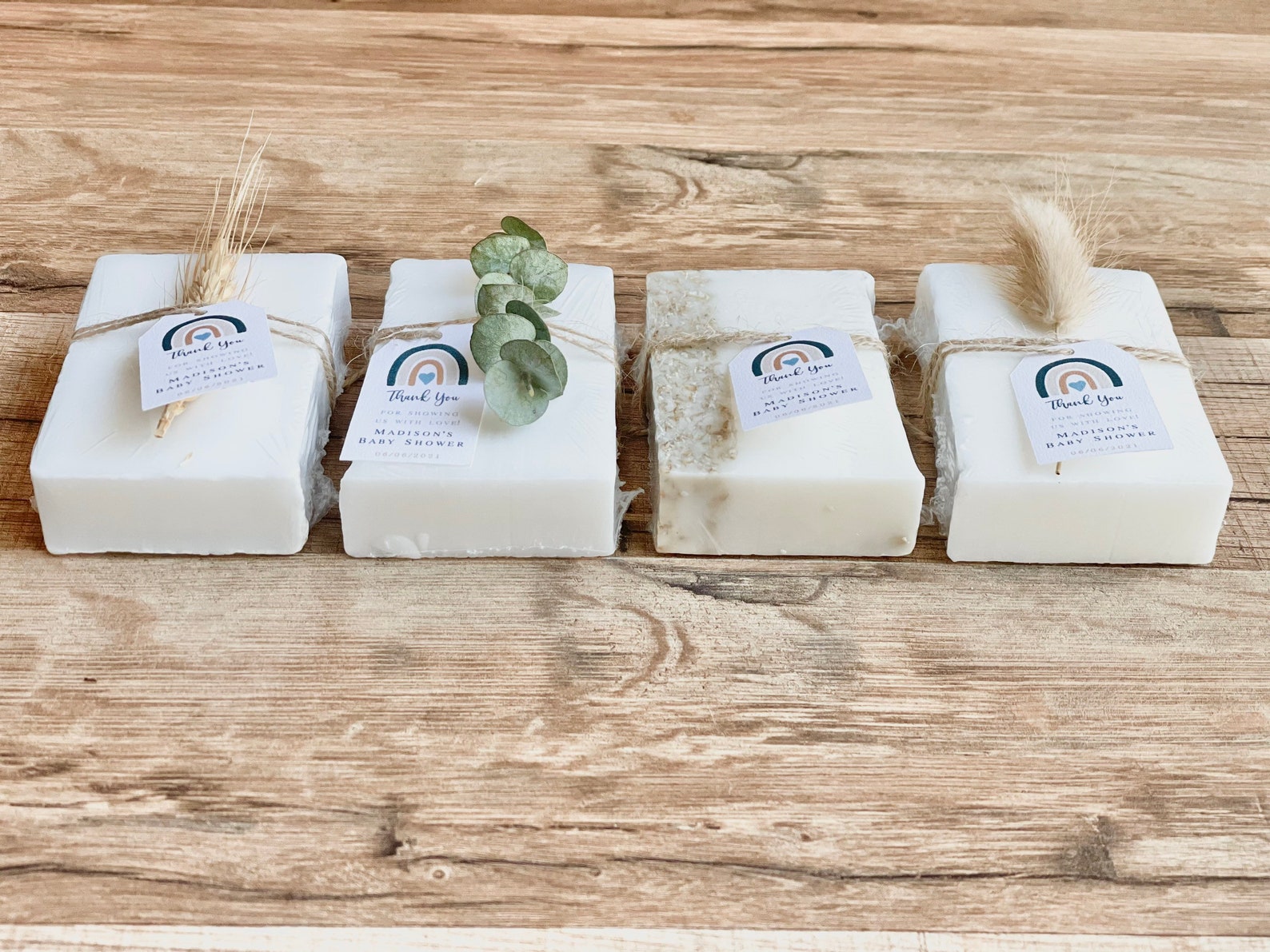 Gender Neutral Blue Boho Rainbow Baby Shower Soap Favors - Etsy